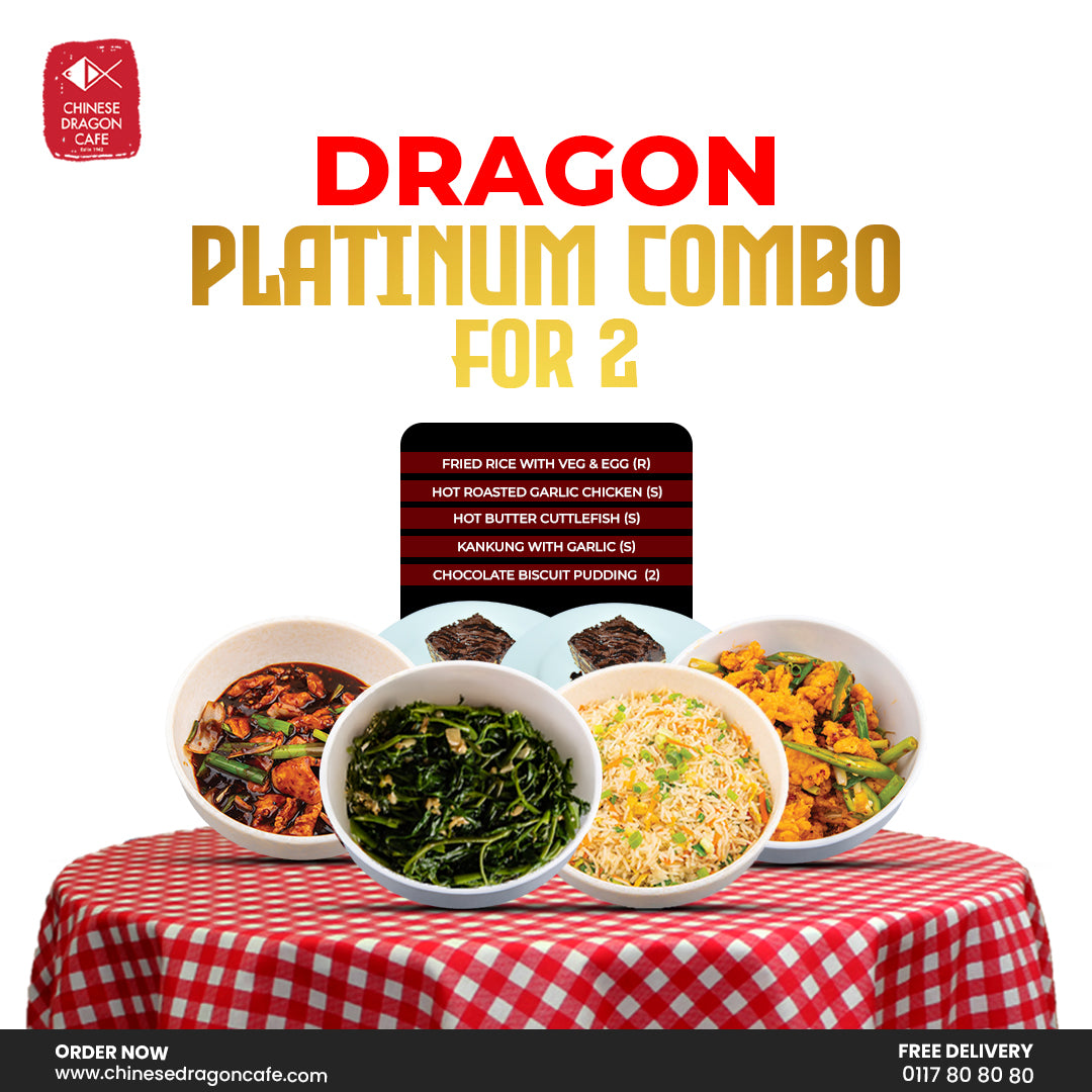 Dragon Platinum Combo for 2 – Chinese Dragon Cafe