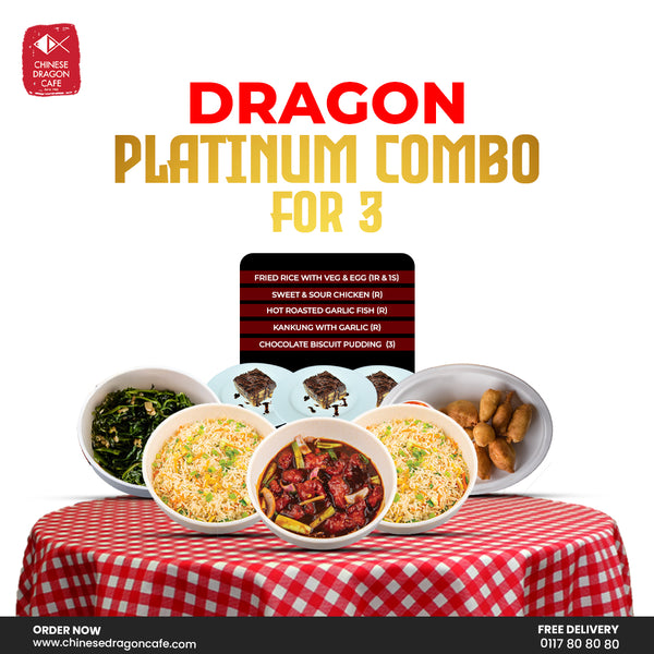 Dragon Platinum Combo for 3 – Chinese Dragon Cafe