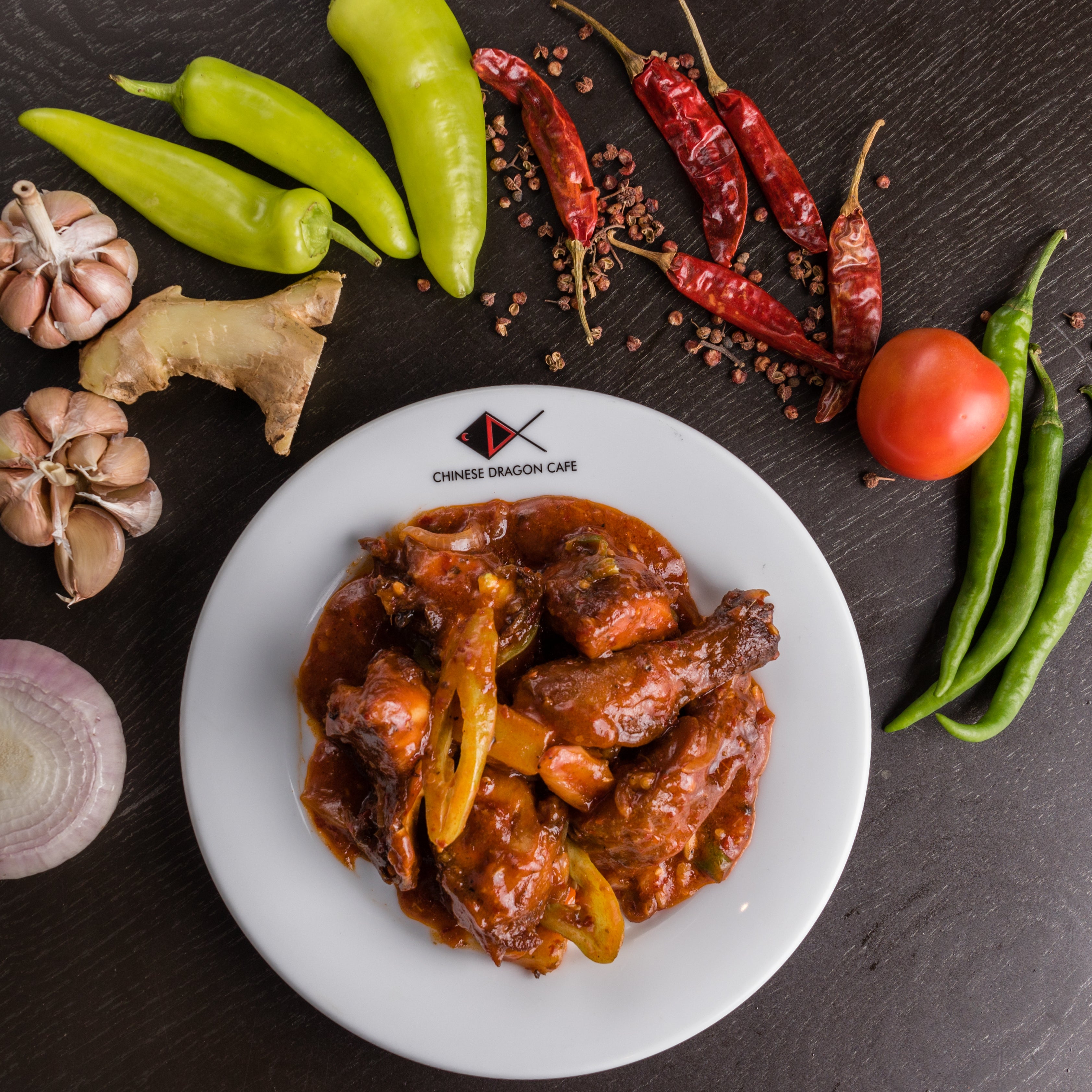 Dragon's Devilled Chicken – Chinese Dragon Cafe